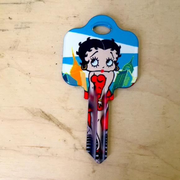 Disney | Accessories | Betty Boop Uncut Sc House Key | Poshmark